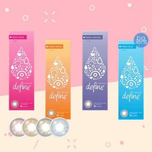 1 Day Acuvue Define Fresh [ 香港行貨 ] | Bqlens 隱形眼鏡 | 全港免運費